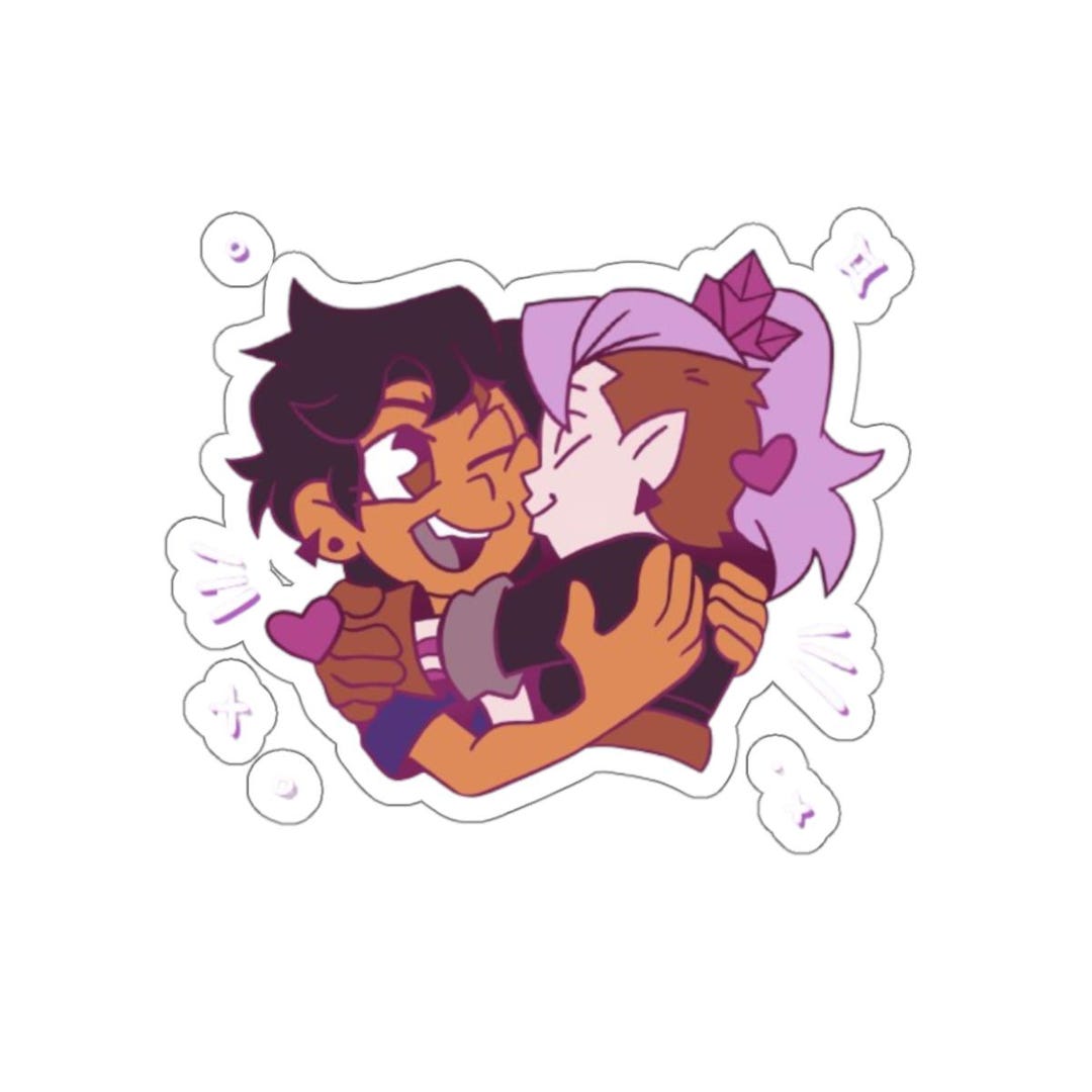 Stickers, the Owl House Lumity Timeskip Design, Unique Gift Idea ...