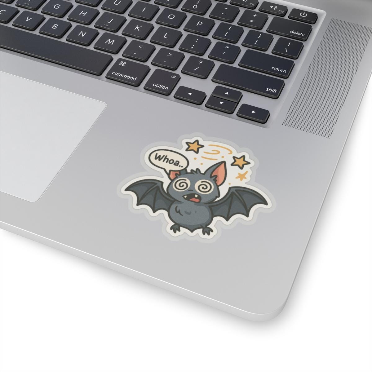 Dizzy Bat Kiss-cut Sticker, Halloween Decal - Etsy