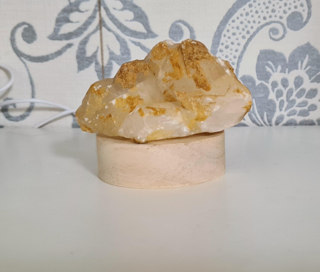 Raw Calcite Crystal Lamp: Natural Mineral Specimen, Croatia Origin - Etsy