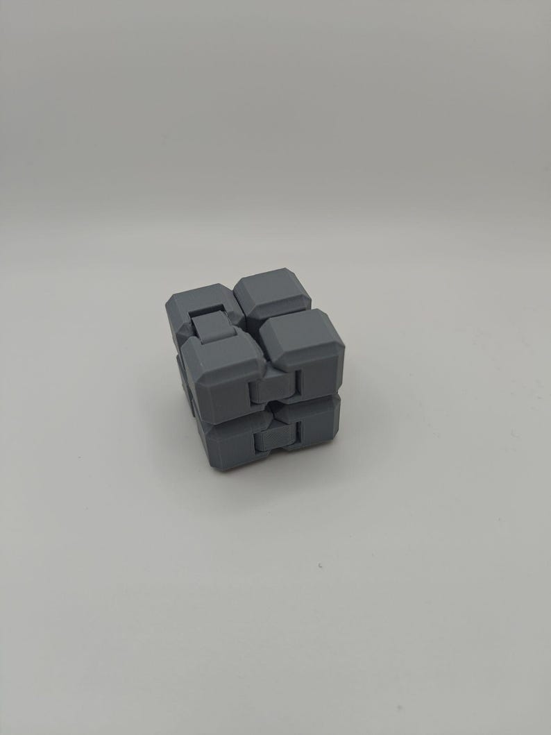 3D Printed Infinity Cube Fidget Toy: Stress Relief Focus Tool - Etsy