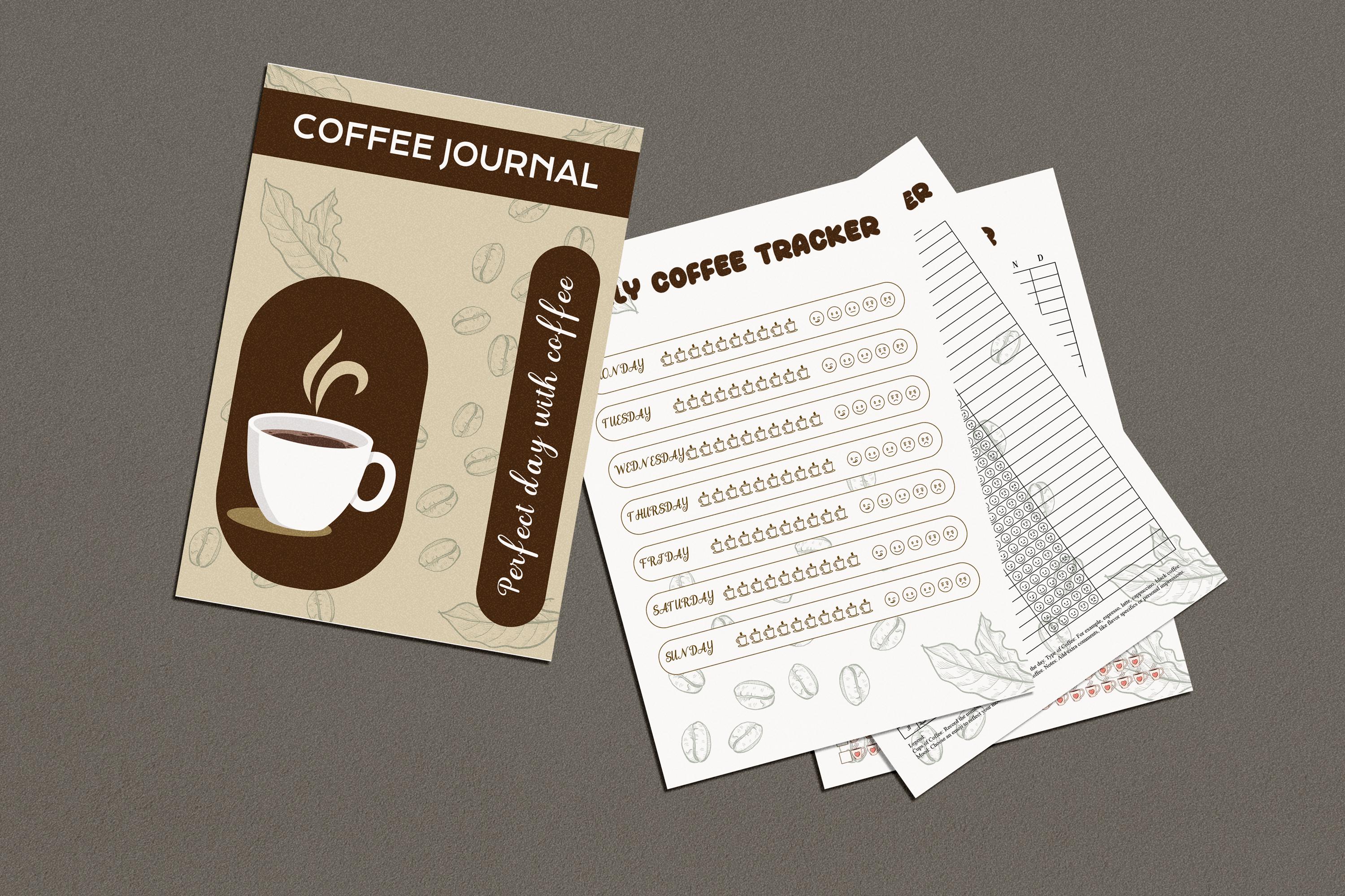 Printable Coffee Journal and Tracker | Brew up Your Day Coffee Log ...