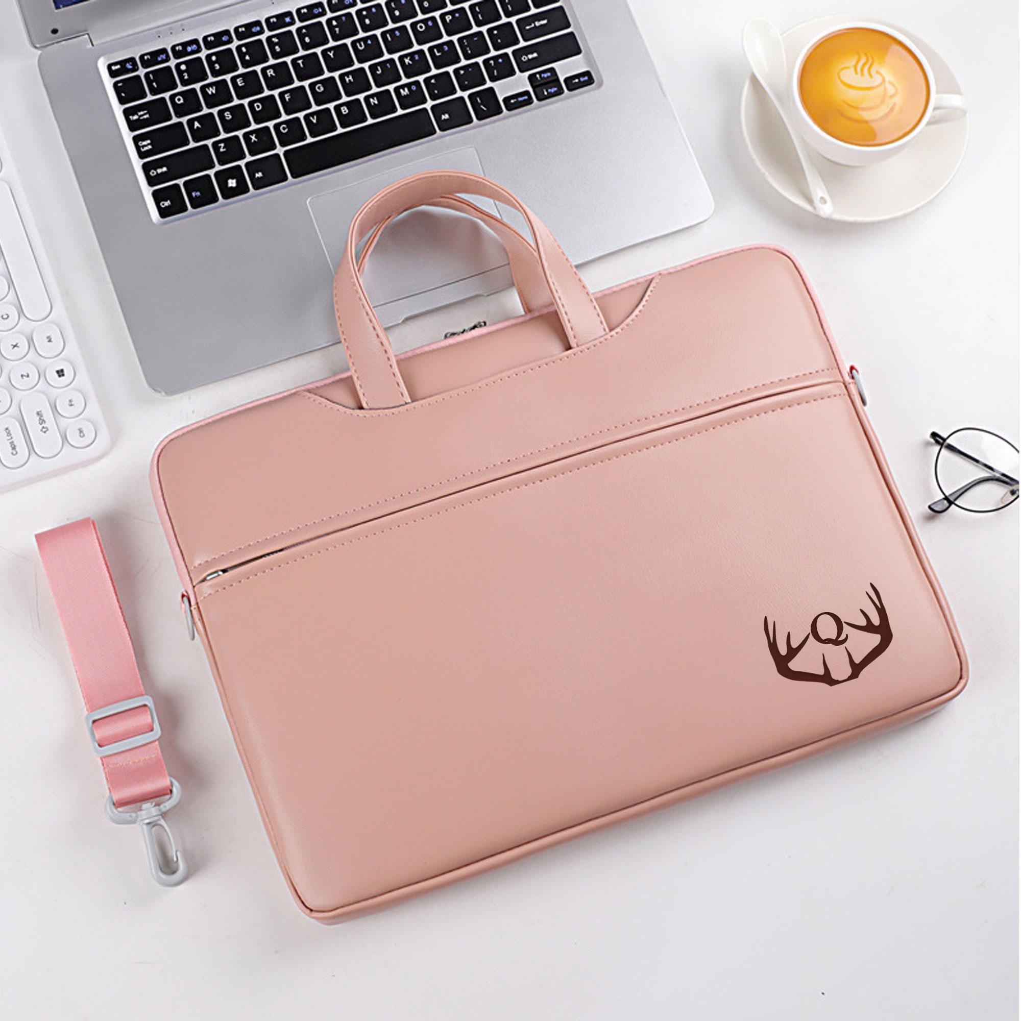 Custom Leather Laptop Bag,leather Messenger Bag,personalized Name ...