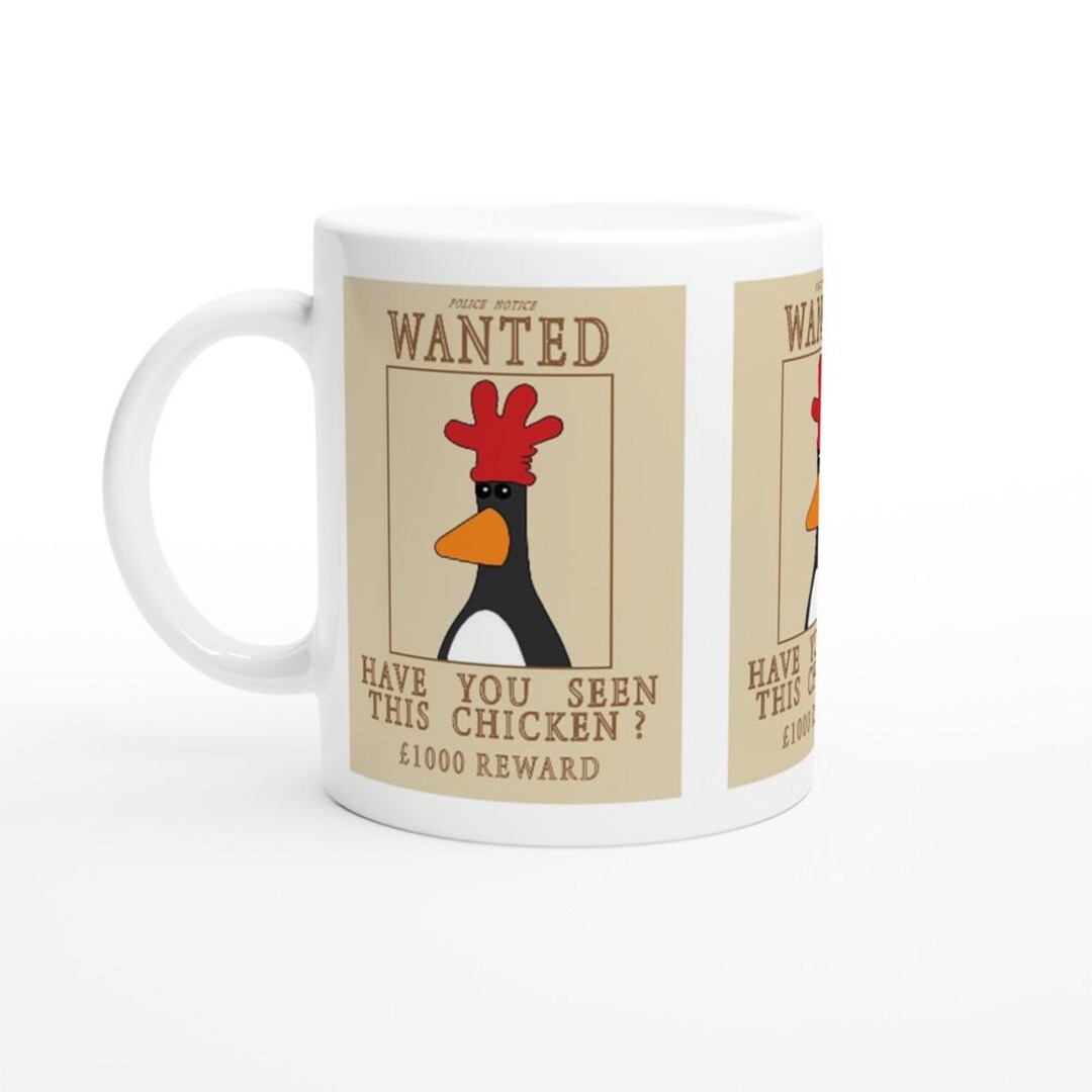 Feathers Mcgraw Mug Have You Seen This Chicken - Etsy
