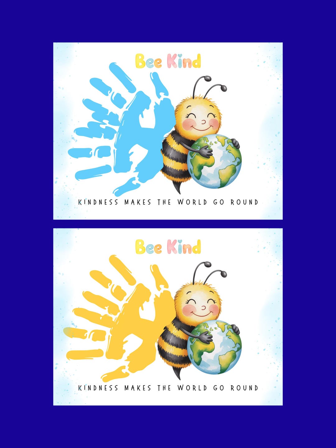 Bee Kind Handprint Art, Kindness Crafts for Elementary, World Kindness ...