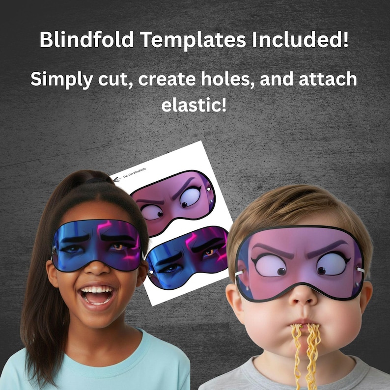 Pin the Braid on Rumi, Pin the Tail, K-pop Printable Party Game, Demon ...