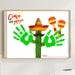 Cinco De Mayo Handprint Art: Cactus Keepsake Gift (PDF) - Etsy