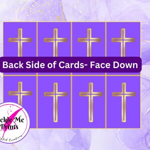 Lent Cards for Kids| Lent Flash Cards| Easter Religious Education ...