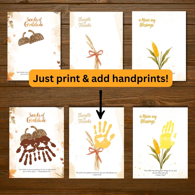 Christian Thanksgiving Handprint Bundle, Sunday School Thanksgiving ...