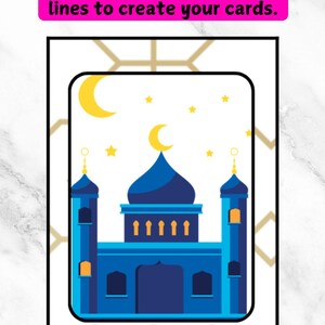 Printable Ramadan and Eid Card Game for Kids Islamic Memory Card ...
