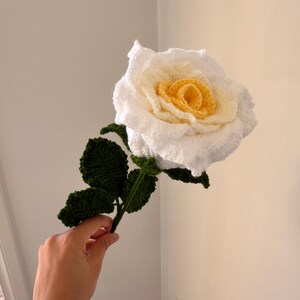 Handmade Crochet Big Thai Rose Bouquet | Create Personalised Bouquet ...