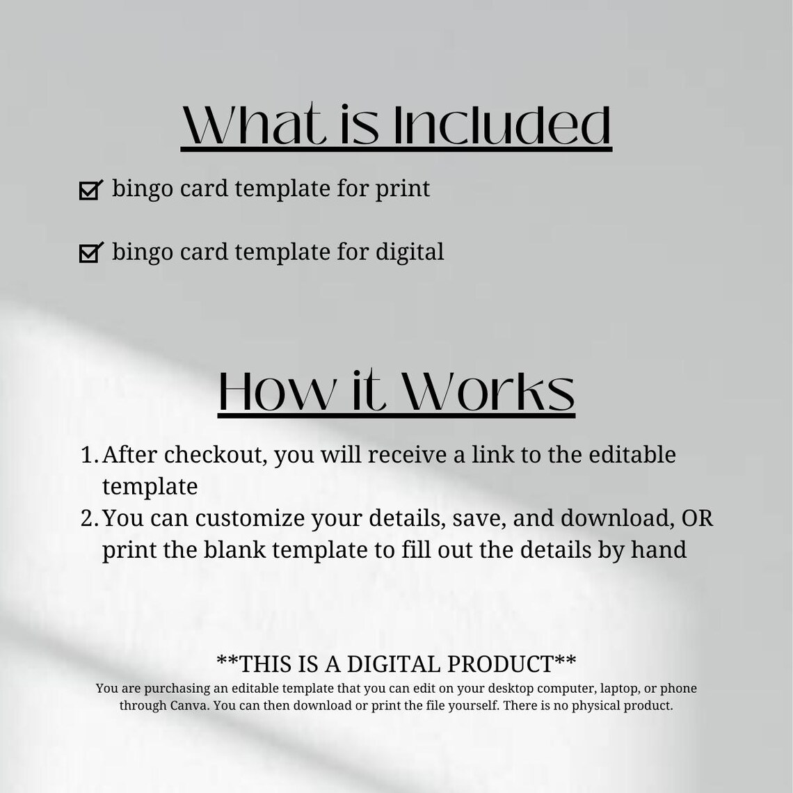 2025 Bingo Card Template, New Years Bingo Vision Board Blank Bingo ...