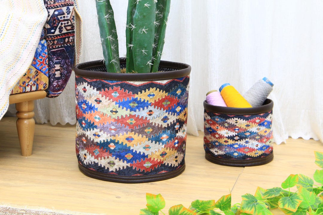 Plant Tote, Pots for Plants, Planter Basket, Basket for Organization ...