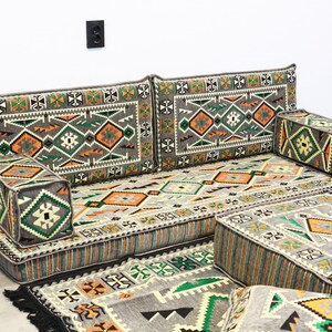 Arabic Floor Seating, Comfortable Ottoman Cushions for Living Room ...