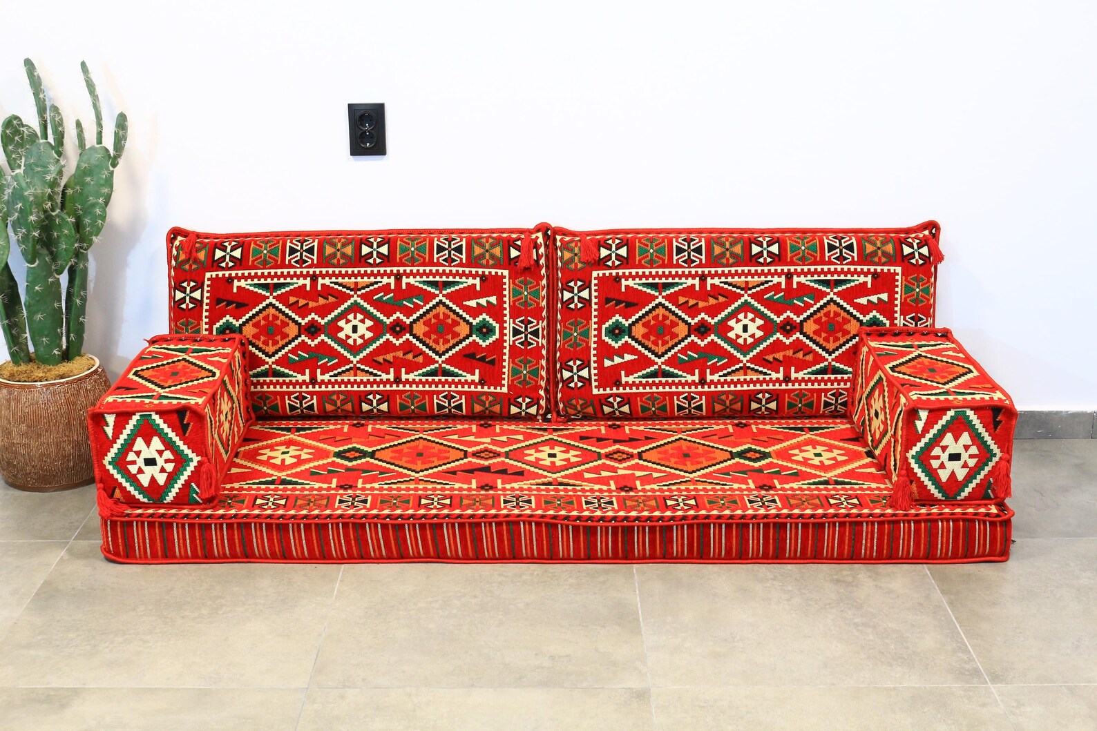 Arabic Sofa, Ottoman Sofa, Kilim Sofa Couch, Traditional Design Sofa ...
