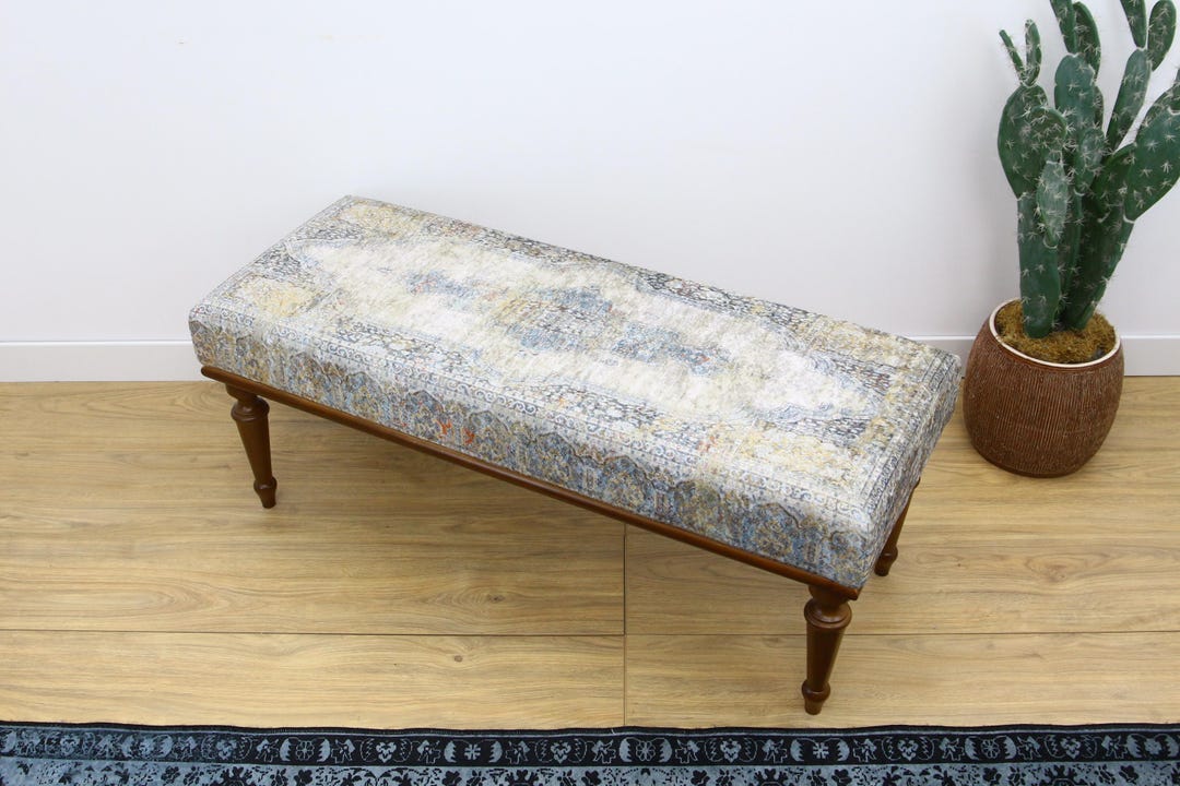 Bench for Bedroom, Dressing Table Bench, Bench for Entry, Cushioned ...