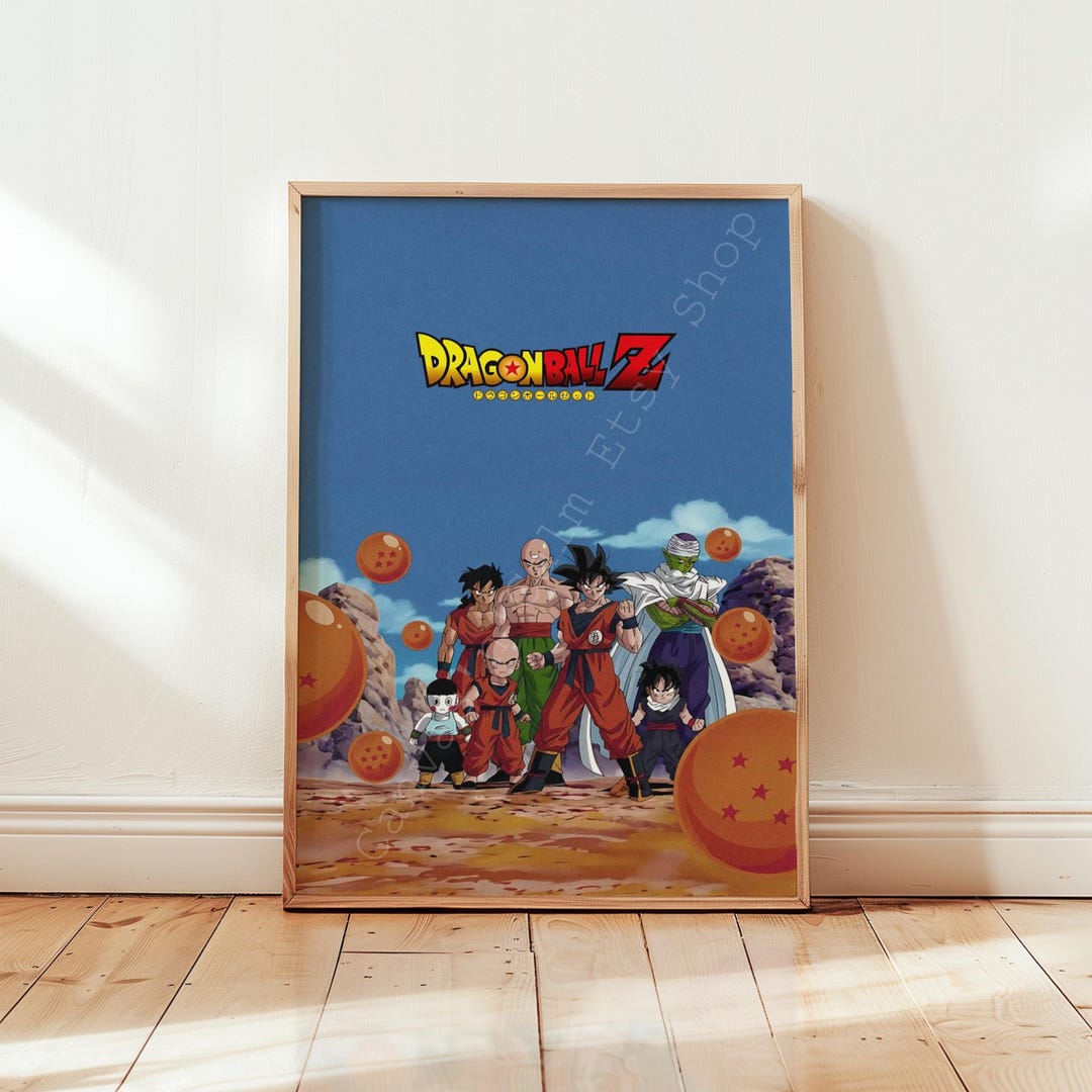 Dragon Ball Z Anime Poster - High-quality DBZ Wall Art, Perfect for ...