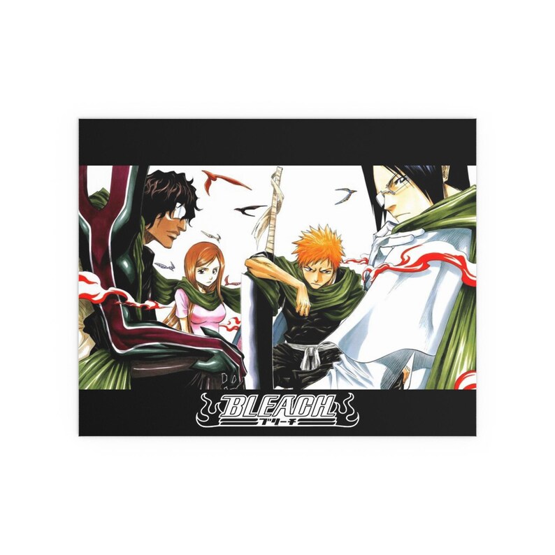 Bleach Ichigo Kurosaki and Gang Manga Poster - Perfect Gift for Manga ...