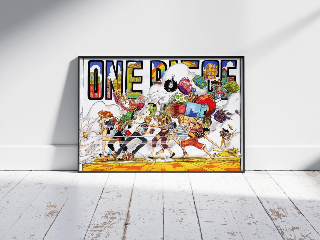 One Piece Manga Poster - Manga Gift Ideas, Shonen Manga Present, Anime ...