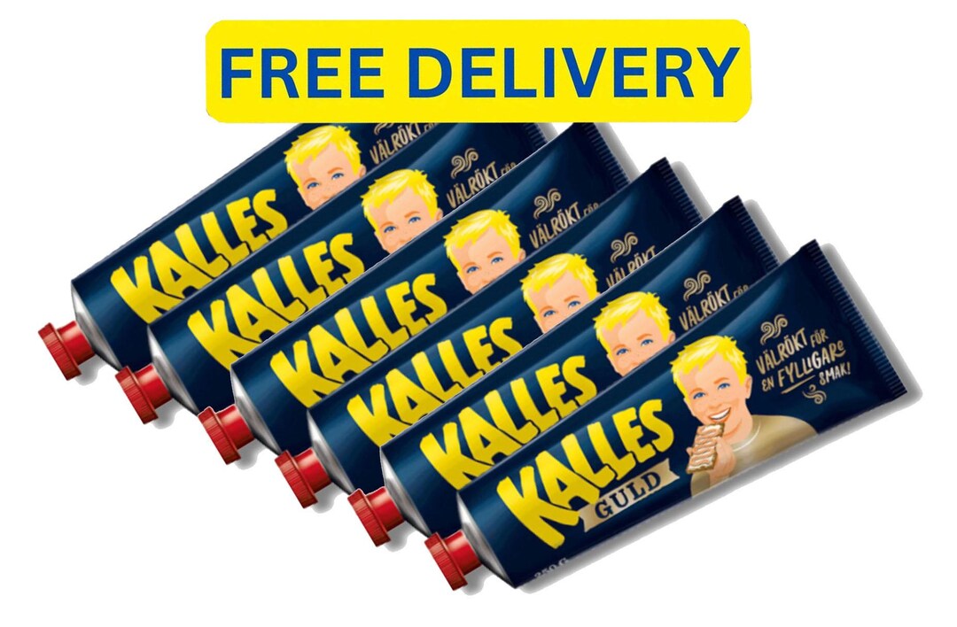 Kalles Guld Smoked Cod Roe Caviar: Swedish Gourmet Spread (6/12/24 ...