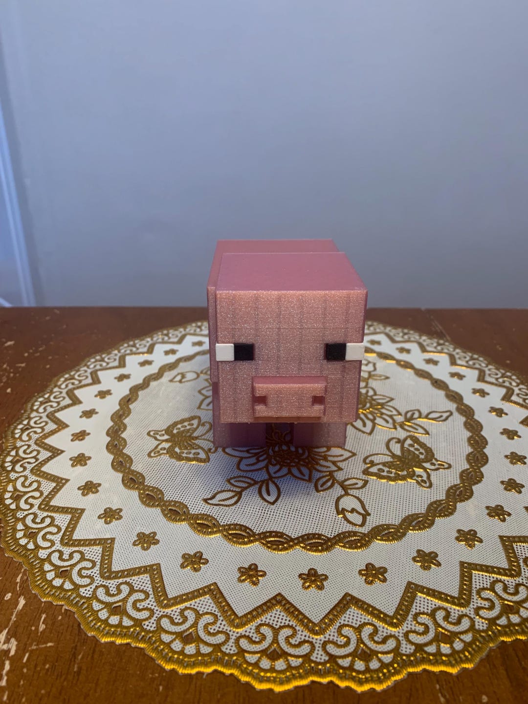 Minecraft 3D Printed Pig - Etsy