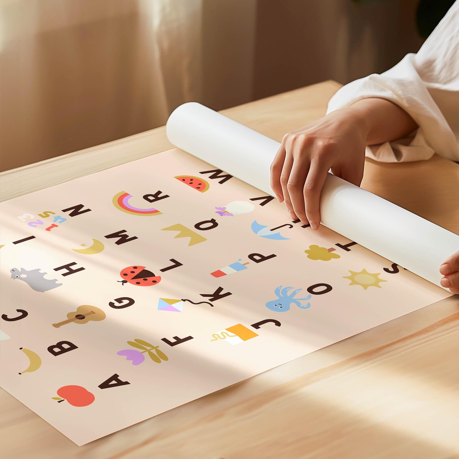 Alphabet Poster - Etsy