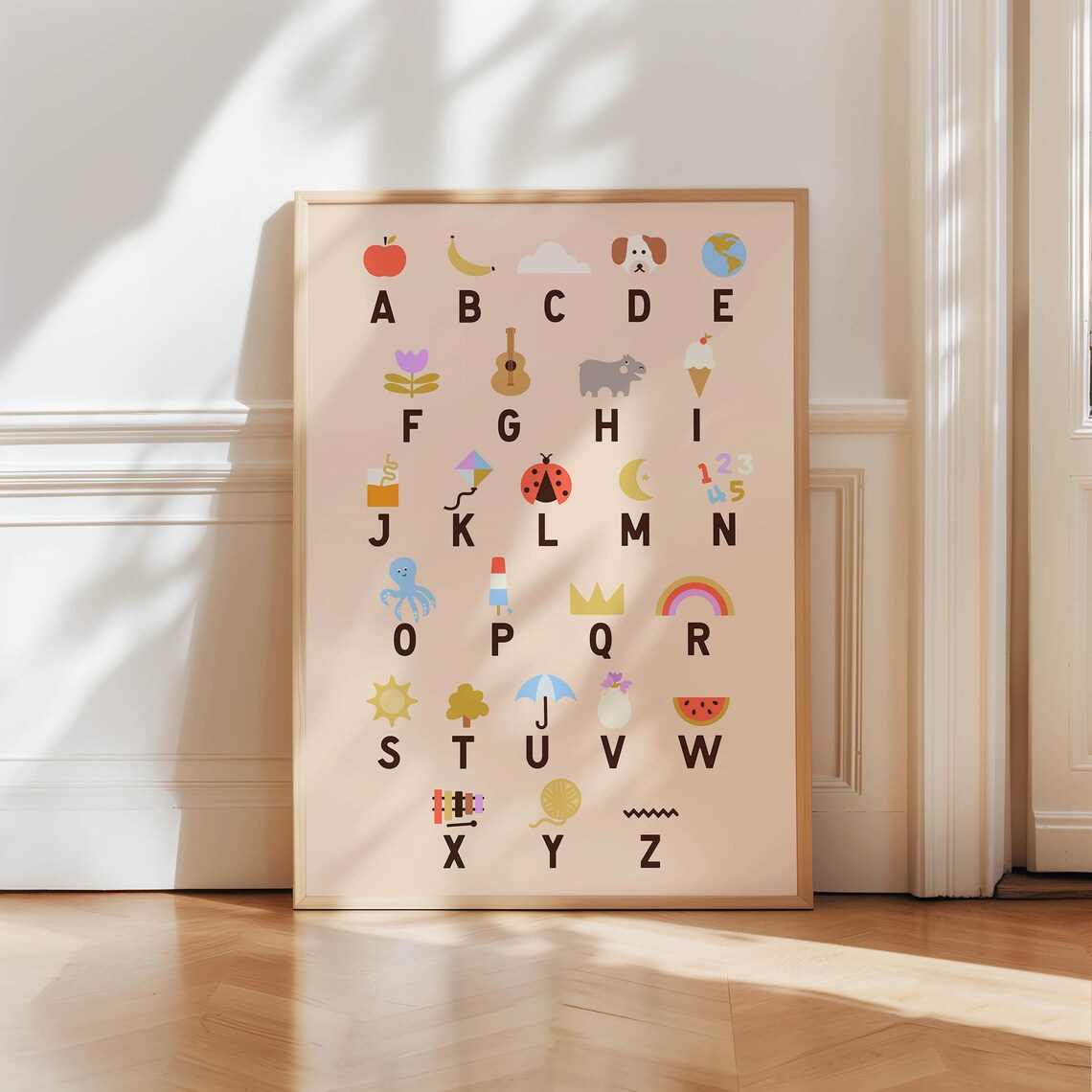 Alphabet Poster - Etsy
