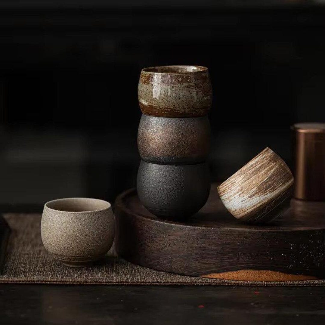 Traditional Japanese Ceramic Cup "hikari" - Etsy