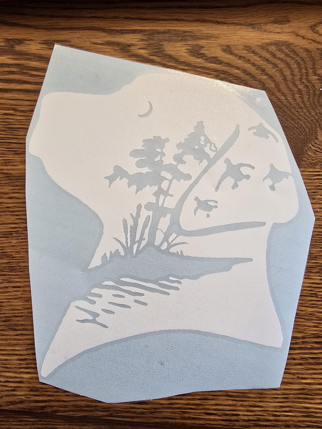 Hunting Dog Scene Decal - Etsy