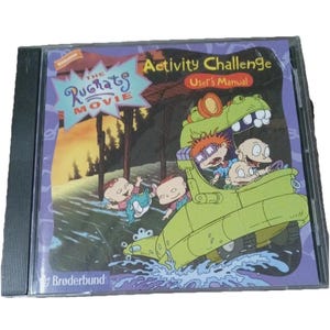 The Rugrats Movie Activity Challenge - PC CD-ROM Computer Windows Game ...