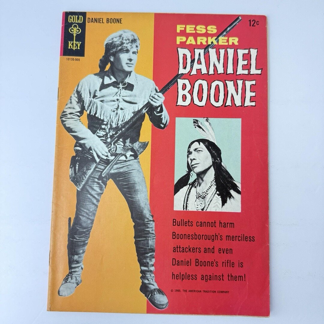1965 #2 Daniel Boone...gold Key Comic Book T63 {pre-owned} - Etsy