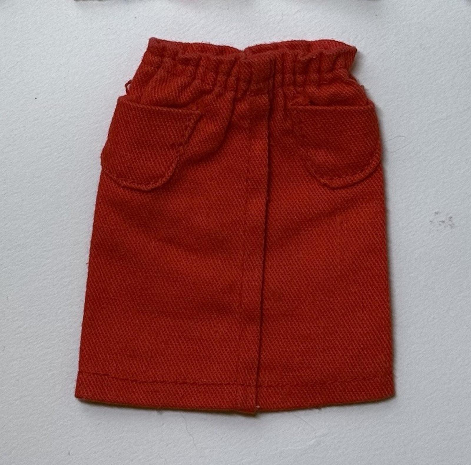 Barbie Vintage United Airlines Get-up & Go Fashion Red Skirt #7703 {pre ...