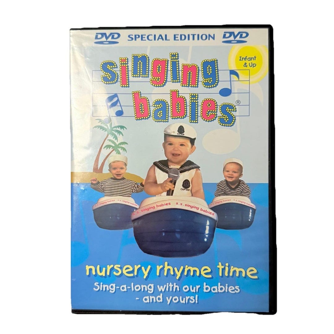 Singing Babies: Nursery Rhyme Time (DVD, 2001, 2-disc Set Sign Language ...