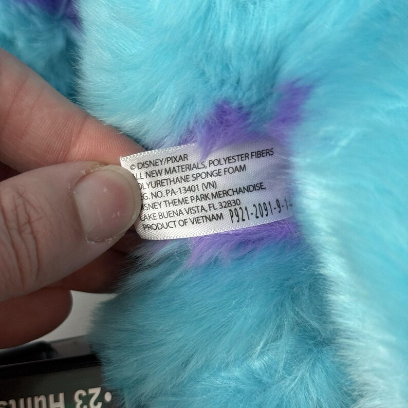Monsters Inc. Pixar Sulley Sully Sullivan 14” Disney Parks Plush ...