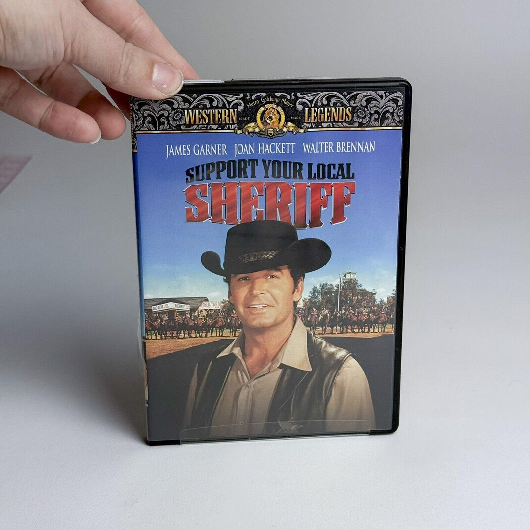 Vintage Support Your Local Sheriff Rare Western Comedy DVD James Garner ...