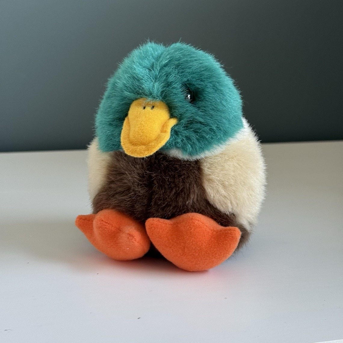 Rare Vintage Puffkins Dillard Plush Duck Animal 1994 Collectible Easter ...