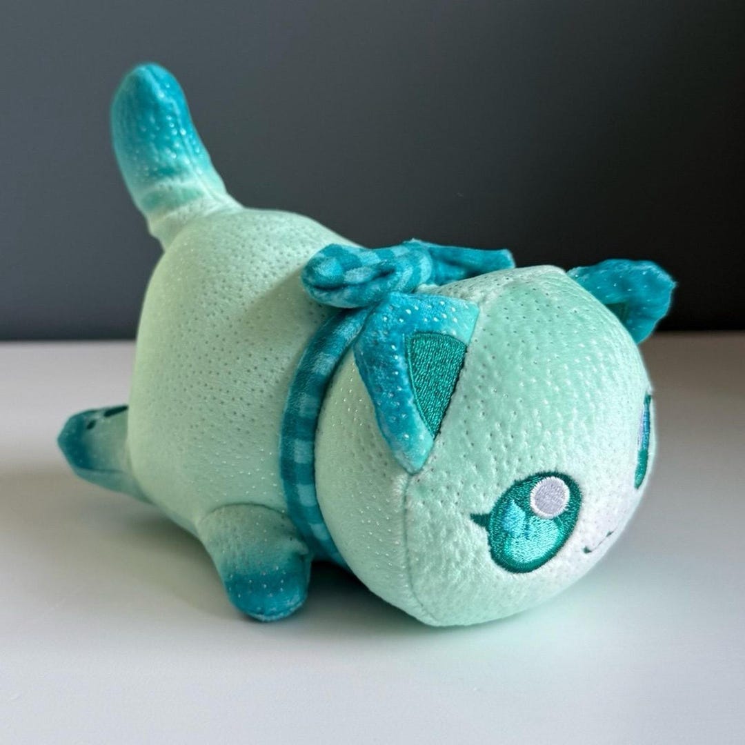 Rare Aphmau Meemeows KIM CAT 6" Plush Glitter Edition Litter 6 T24 ...