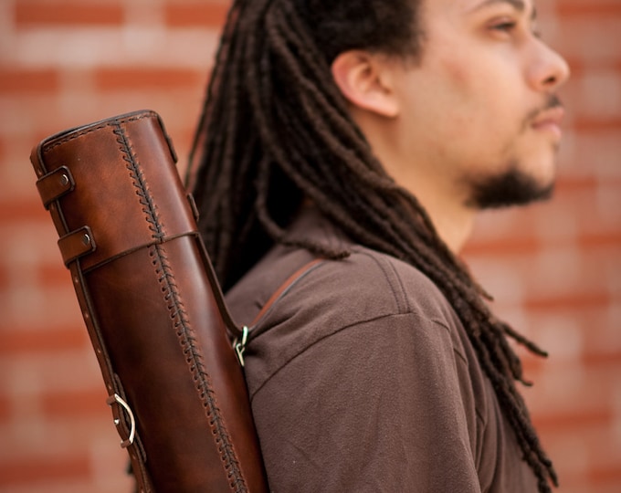 Tin Map Tube Vintage Blueprint Case Metal Map Case - Etsy