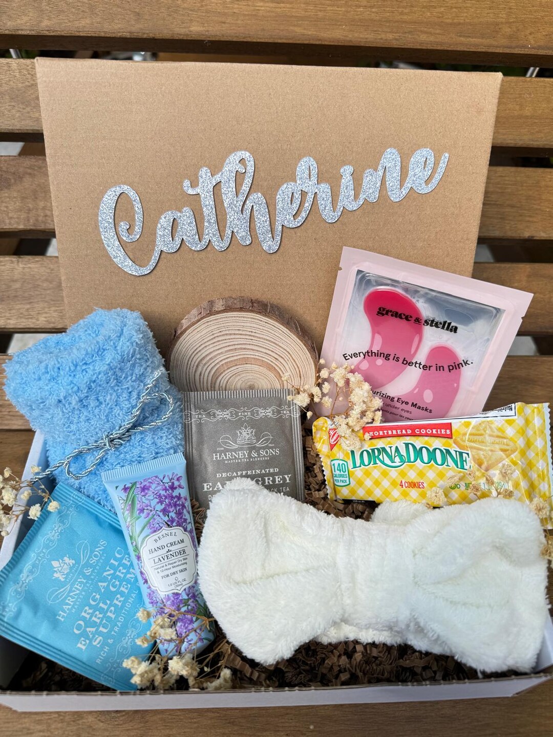 Spa and Relaxation Gift Box for Women Bridesmaid Self Care Package ...