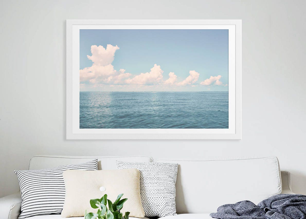 Oversize Art // Large Wall Art // Nautical Theme Ocean Photography ...