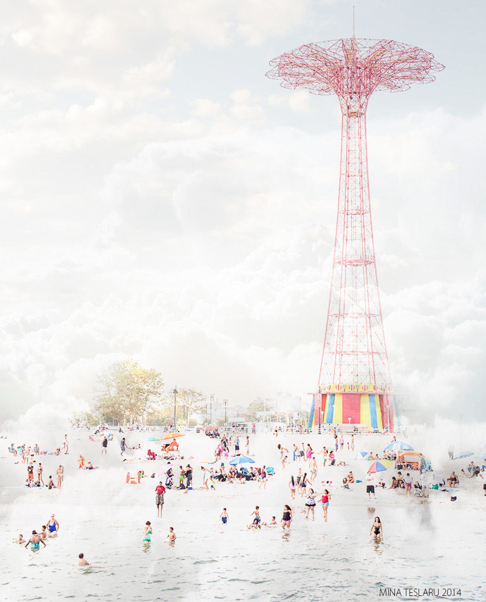Large Beach Photography // Boardwalk Photography // Boardwalk Carnival ...