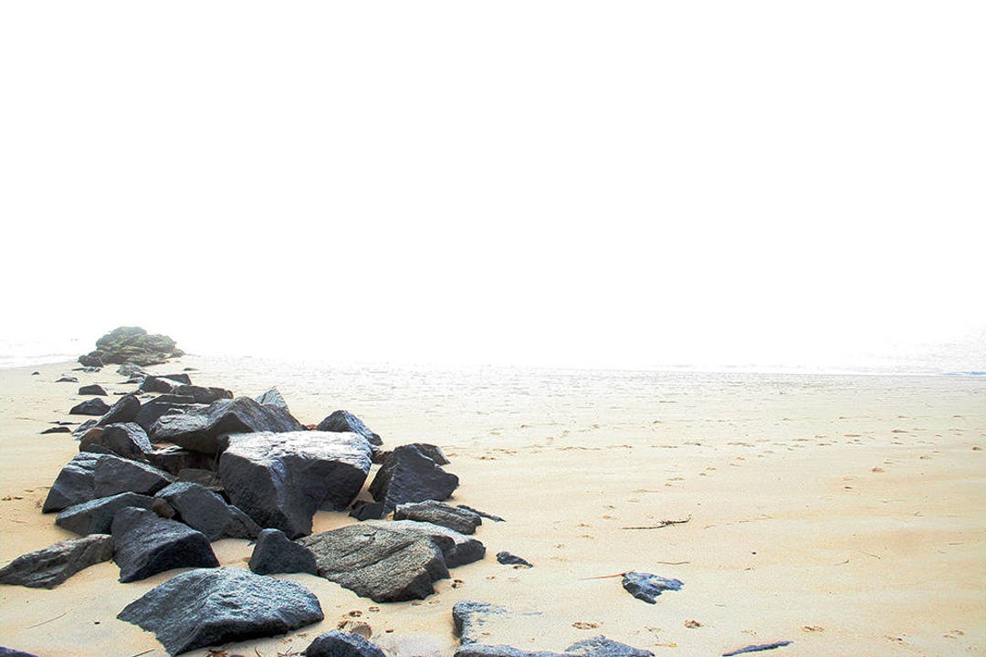 Minimalist Beach Photography // Coastal Print // Large Ocean Print for ...