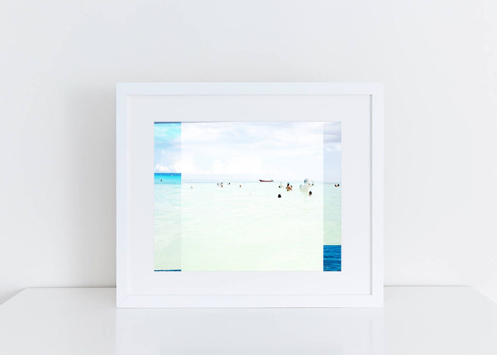 Original Fine Art Photography // Large Beach Photography // Turquoise ...