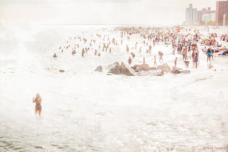 Minimalist Beach Print // Neutral Colors Beach Photography // - Etsy