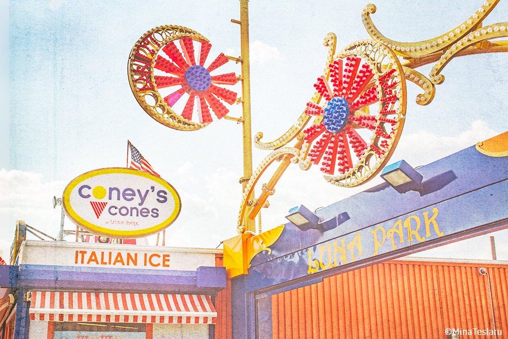 Coney Island Boardwalk Fair // Nursery Decor // Nursery Wall Art ...