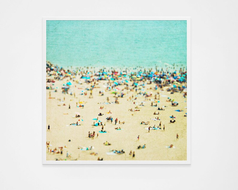 Large Oversize Art // Beach Photography // Aerial Beach Photography ...