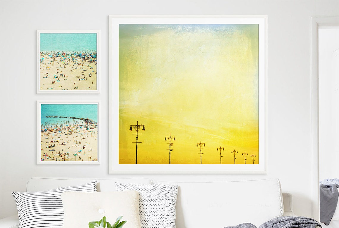 Bright Pop of Color // Large Scale Art Print // Large Minimalist Art ...