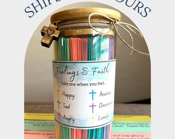 Bible Verse Jar With Scripture Prayer Box for Encouragement Christian ...