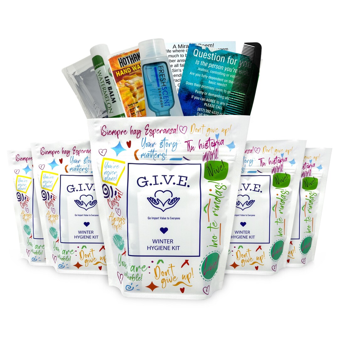Homeless Care Package Blessing Gift Bags Gospel Tools 5 Kits - Etsy