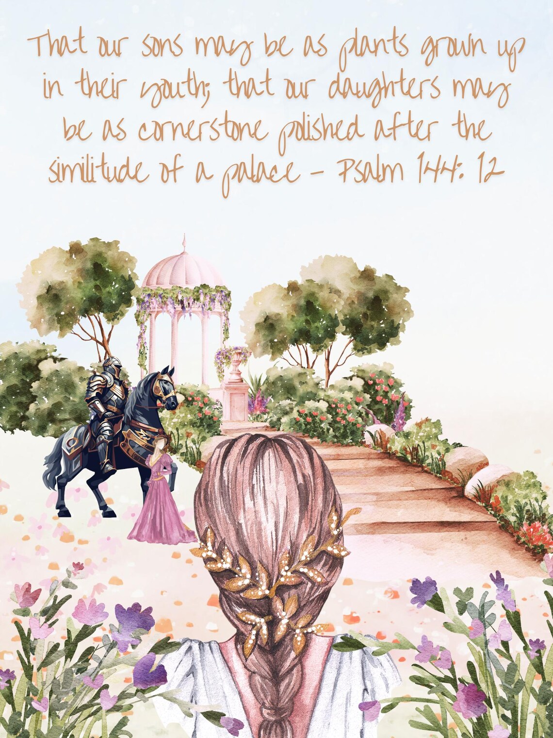 Beautiful Christian Wall Art, Faith & Family Decor, Cottagecore ...