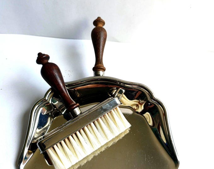 Food Grade Steel Set. Brush and Dustpan.table Sweeping Set Table Broom ...